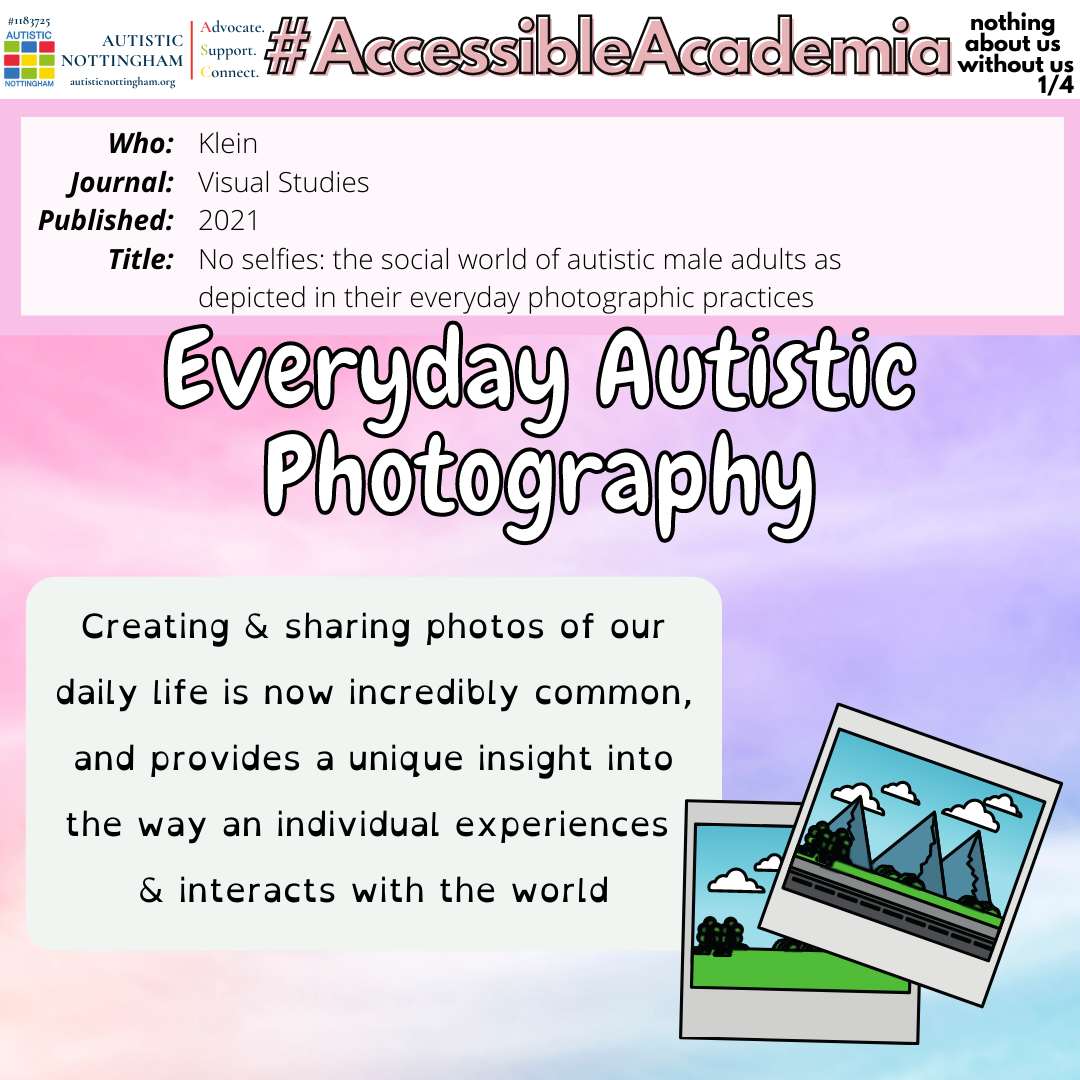 Everyday Autistic Photography – Autistic Nottingham